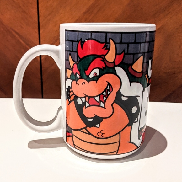 Dining | New Super Mario Bros King Bowser Koopa Like A Boss Mug Cup ...